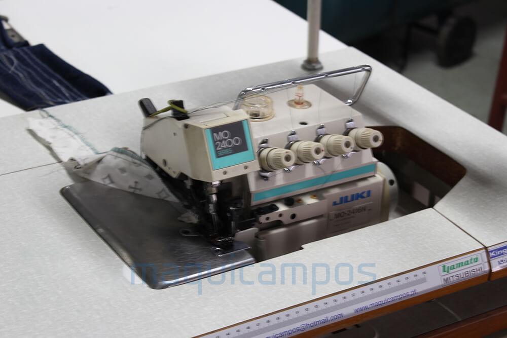 Juki MO-2416N Overlock Sewing Machine - Maquicampos